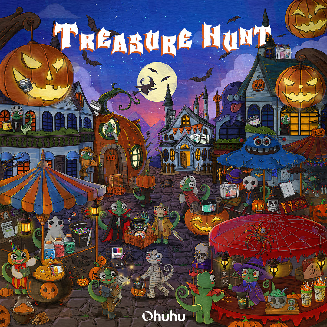 Ohuhu Halloween Treasure Hunt Challenge
