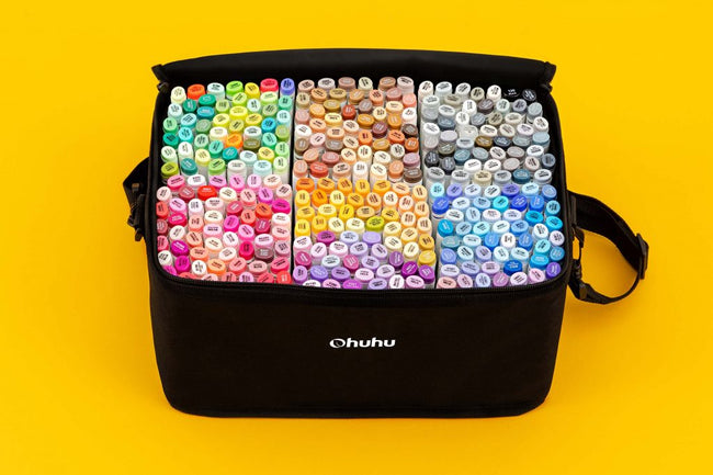 Ohuhu Oahu 320 Colors Dual Tips Alcohol Art Markers, Fine & Chisel – ohuhu