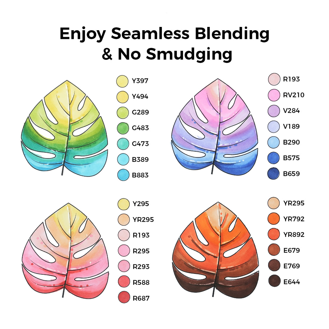 Ohuhu Oahu 320 Colors Dual Tips Alcohol Art Markers, Fine & Chisel