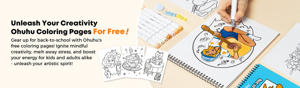 Ohuhu Coloring Pages