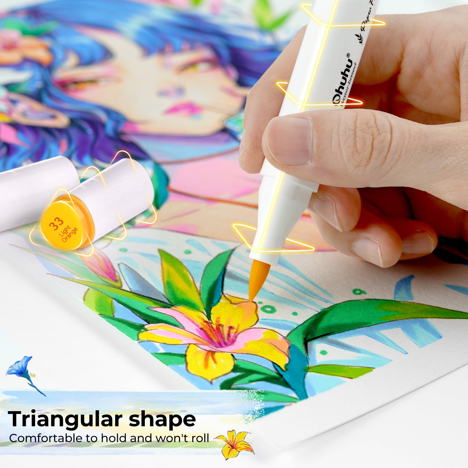 markers for coloring that don't bleed