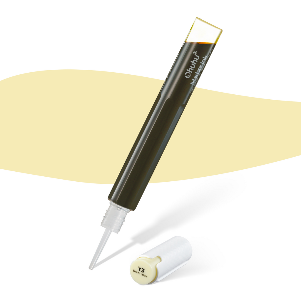 Ohuhu Marker Ink Y26 / Y295 / Y3 Refill for Alcohol marker