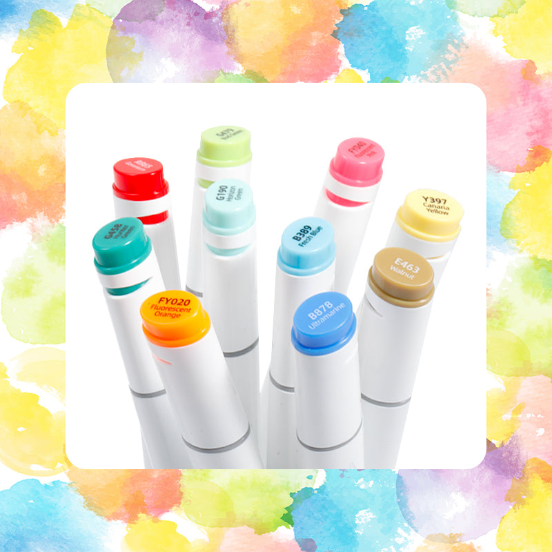 Ohuhu Oahu 320 Colors Dual Tips Alcohol Art Markers, Fine & Chisel – ohuhu